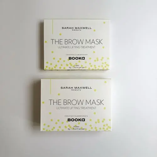SARAH MAXWELL BEAUTY The Brow Mask Hydrogel Mask - 5-pack