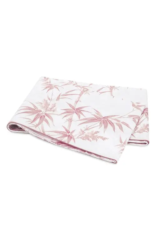 MATOUK Dominique Flat Sheet - Blush
