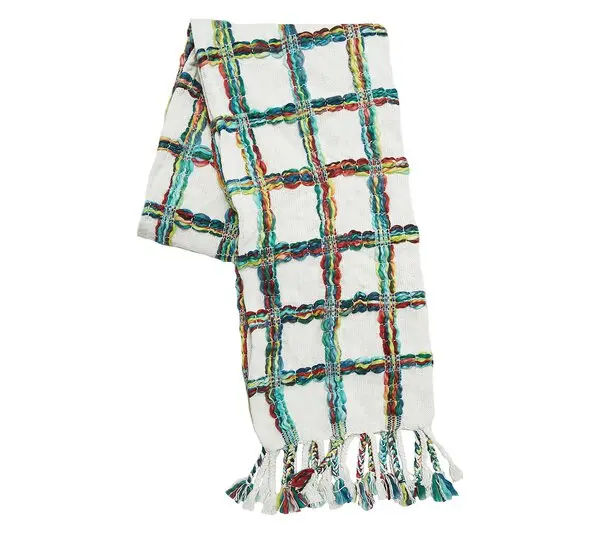 VALERIE PARR HILL Mimi Winter Woven Throw Blanket Valerie