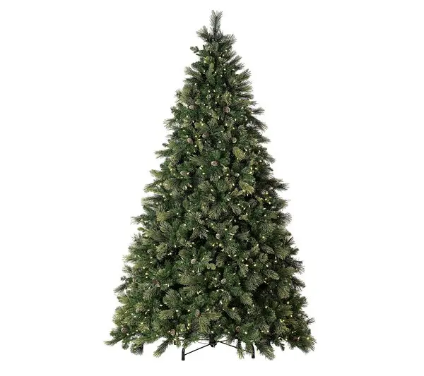 VICKERMAN 9' X 74' Emerald Mixed Dura-lit 1100w W Tree