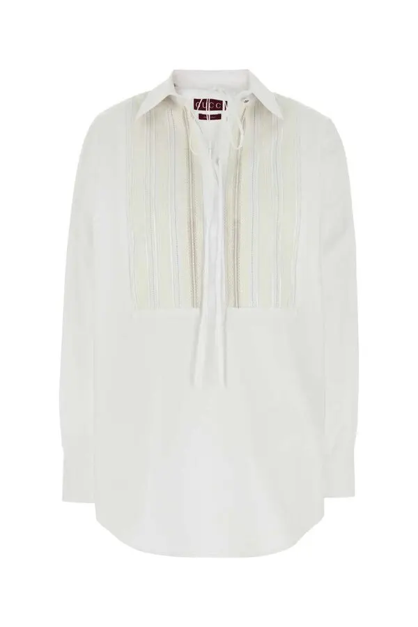 Gucci Oversize Poplin Shirt - White