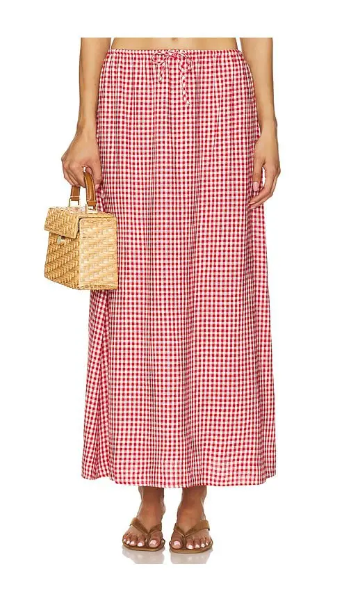 WeWoreWhat Tie Waist Skirt