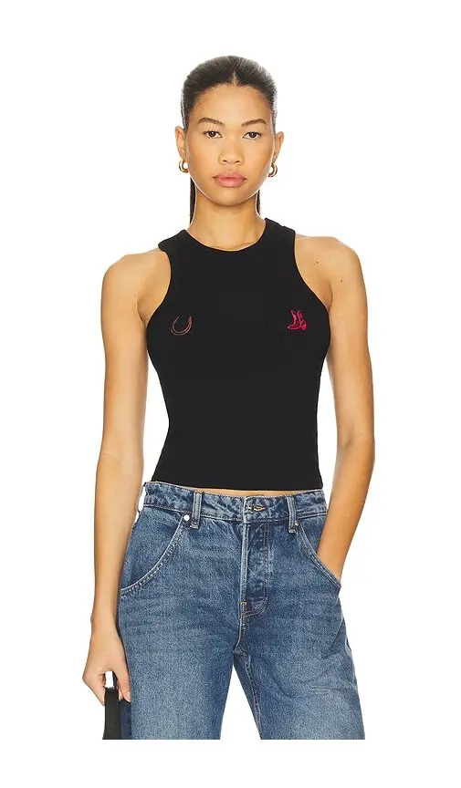 UNDERSTATED LEATHER X Lucky Charm Tank Top