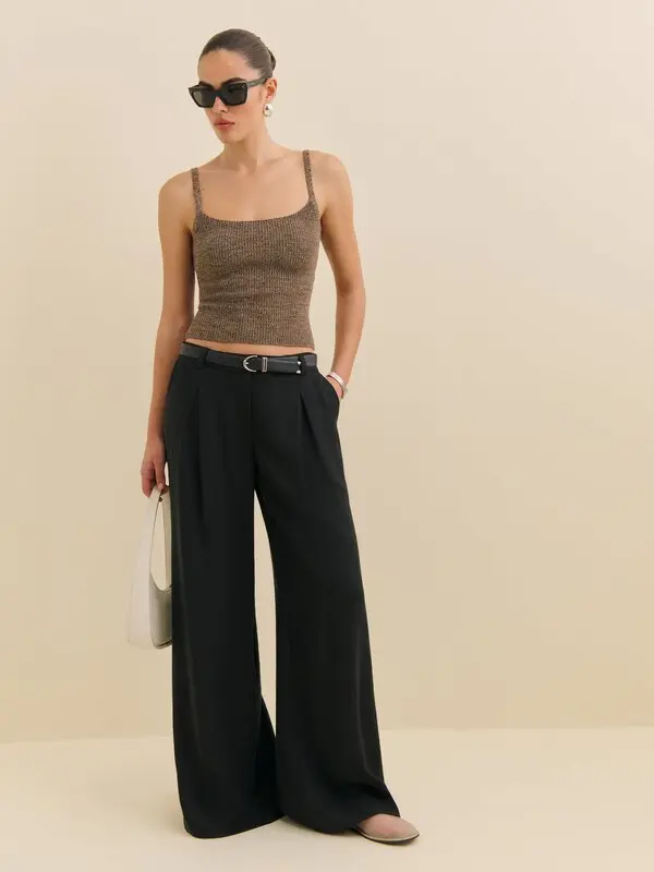 REFORMATION Hugo Low Rise Trousers
