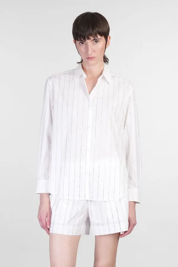 MC2 SAINT BARTH Meredith Embellished Shirt