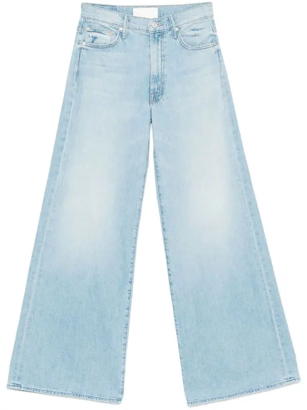 MOTHER The Undercover Denim Jeans - Clear Blue