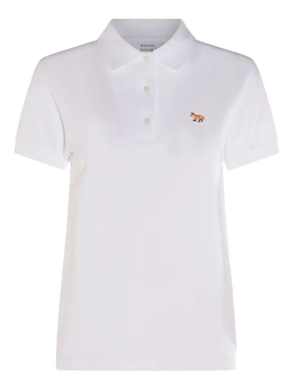 Maison Kitsuné Baby Fox Cotton Polo Shirt