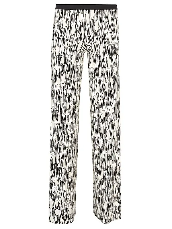 SIYU Printed Palazzo Trousers - Multicolour
