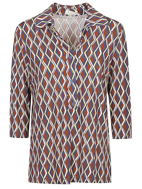 SIYU Selma Viscose Blouse - Bordeaux
