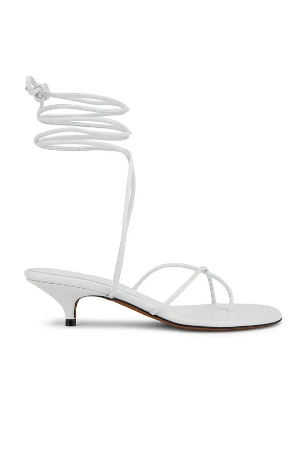 Proenza Schouler Slash Tie Sandal - White