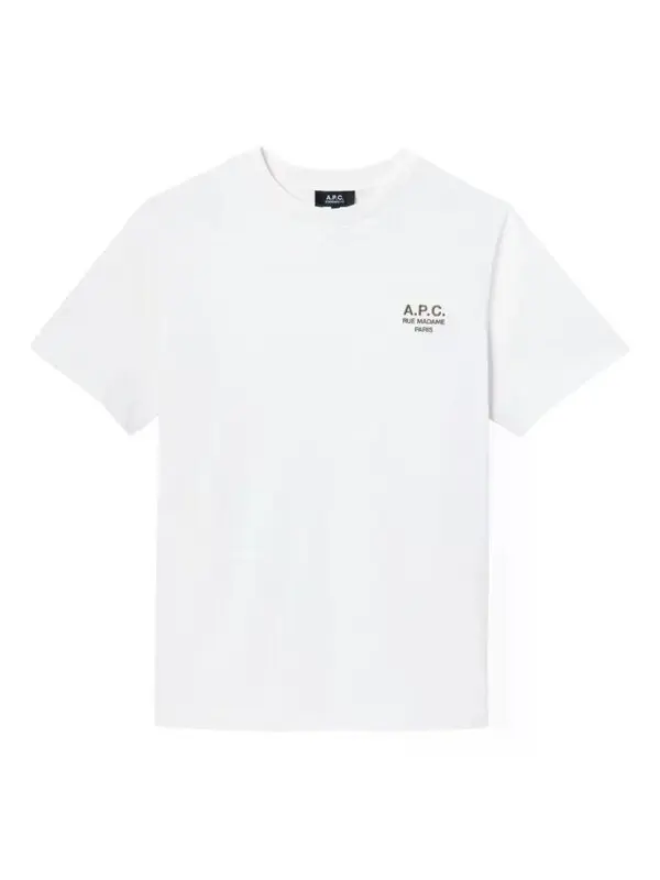 A.p.c. Logo-print T-shirt - White