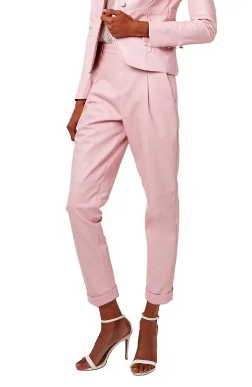 AS By DF Denise Recycled Leather Trousers - Rosette
