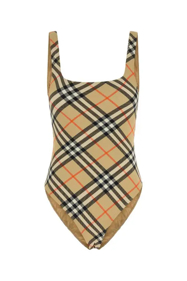 Burberry Printed Swimsuit - Multicolor