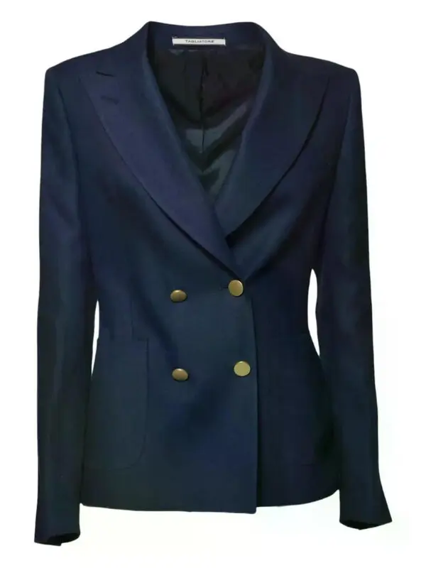 Tagliatore Double-breasted Blazer - Blue
