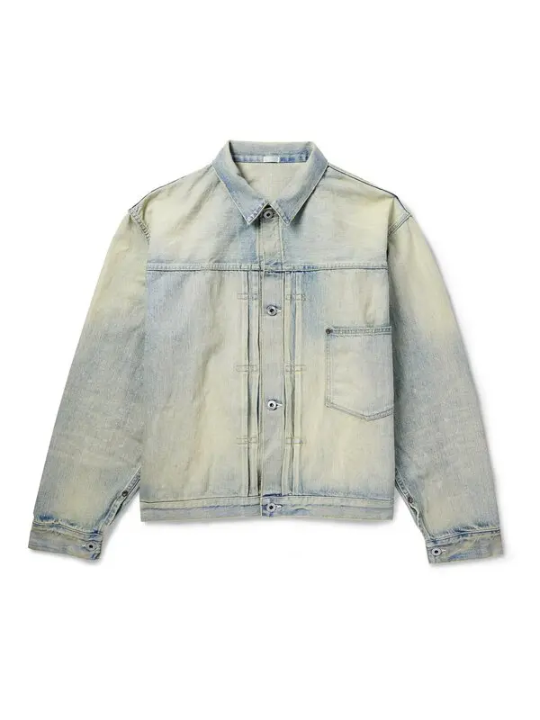 A.PRESSE 1st Type Denim Jacket - Blue