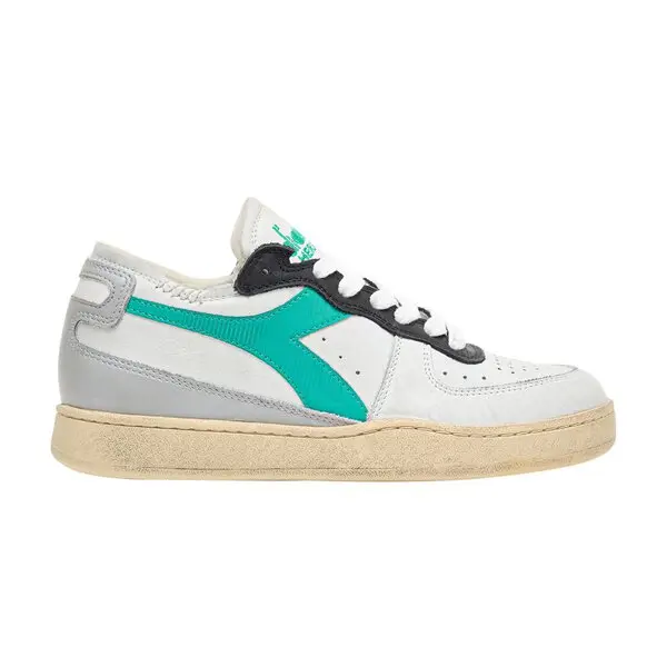 DIADORA Mi Basket Row Cut Sneakers - White