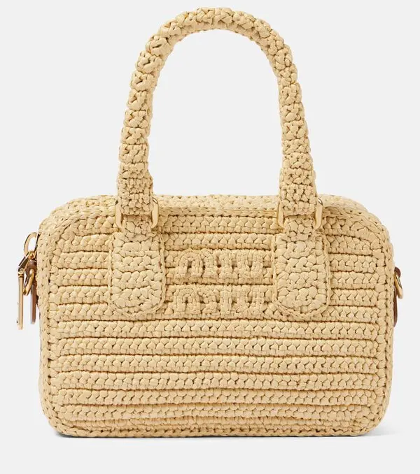 Miu Miu Arcadie Crochet Shoulder Bag