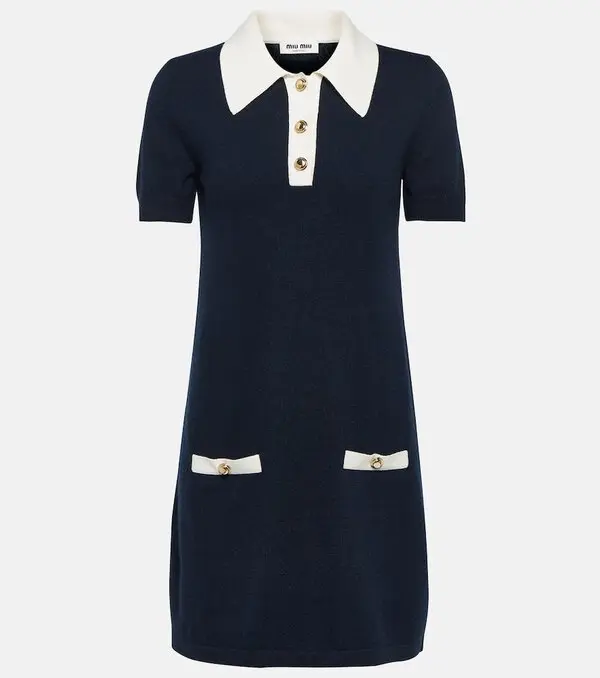 Miu Miu Cashmere Minidress