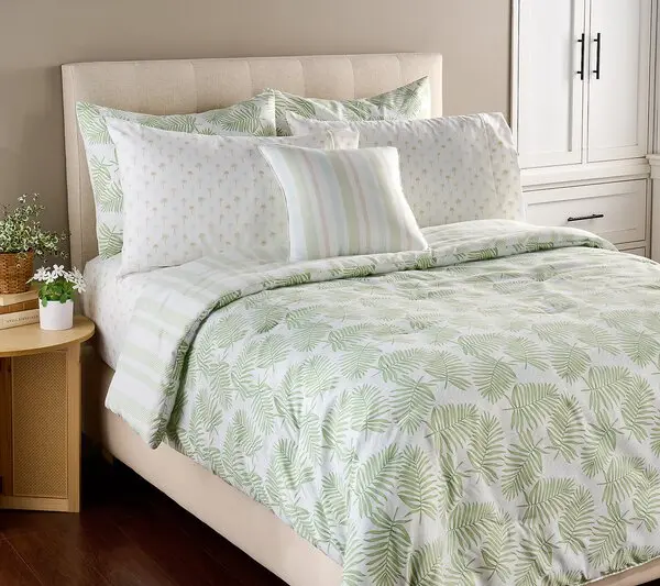 HOME REFLECTIONS Coastal 6pc Twin Bedding Set