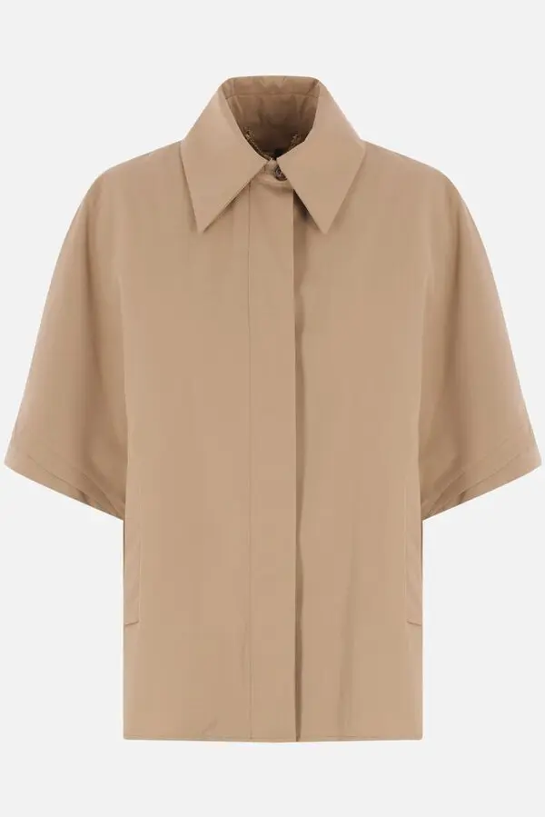 Max Mara Cotton Gabardine Cape