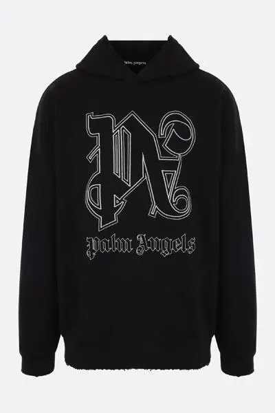 Palm Angels Hoodie With Pa Monogram Logo