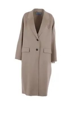 Prada Cashmere Single-breasted Coat