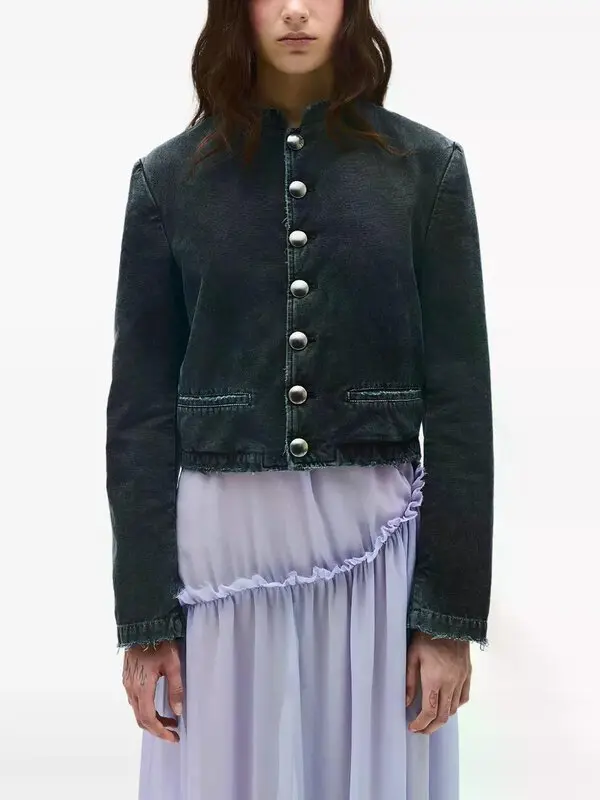 ANN DEMEULEMEESTER Cropped Jacket