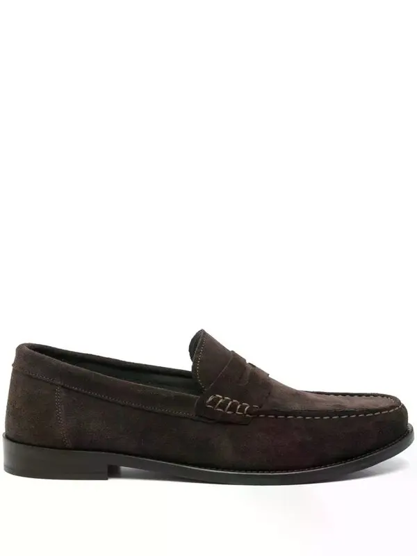 Corneliani Suede Loafers
