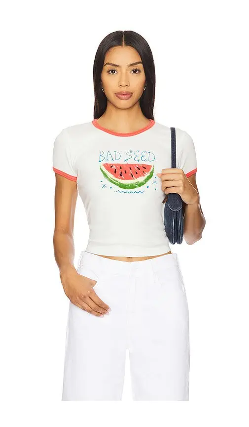 MOTHER The Itty Bitty Ringer Tee - Bad Seed