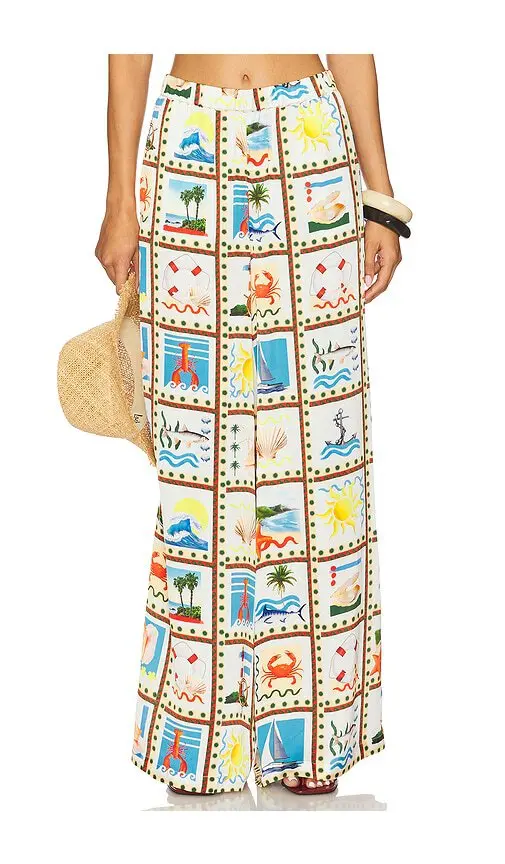 WeWoreWhat Printed Beach Pants
