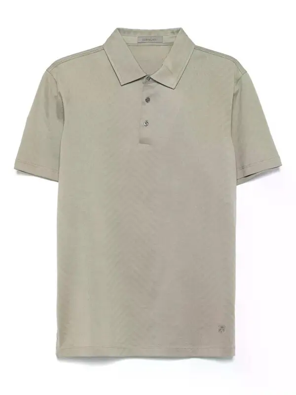 Corneliani Jersey Polo Shirt - Grey
