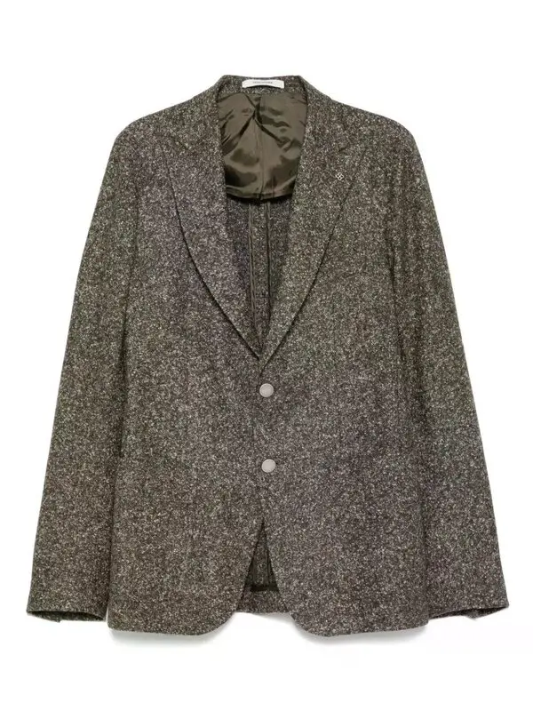 Tagliatore Single-breasted Blazer - Green