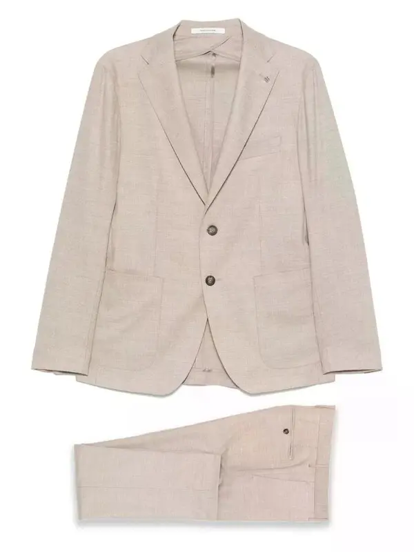 Tagliatore Virgin Wool-blend Suit