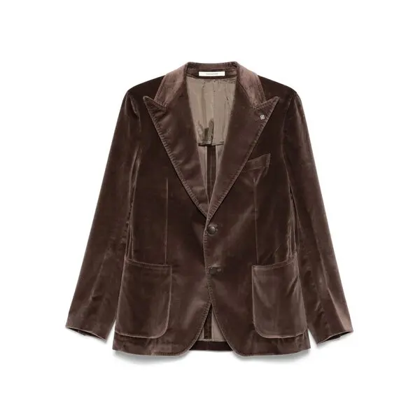 Tagliatore Single-breasted Jacket - Brown