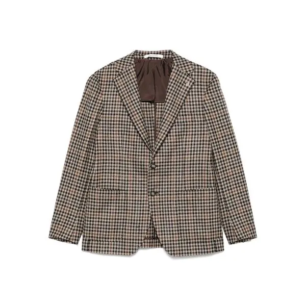Tagliatore Check Pattern Blazer - Mutlicolor