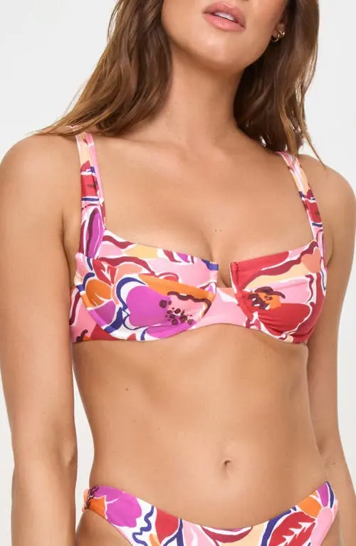 L*Space Underwire Bikini Top - Lost In The Blooms