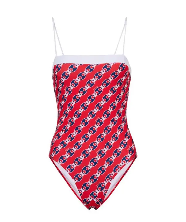 Gucci Printed One Piece Swimsuit - Multicoloured