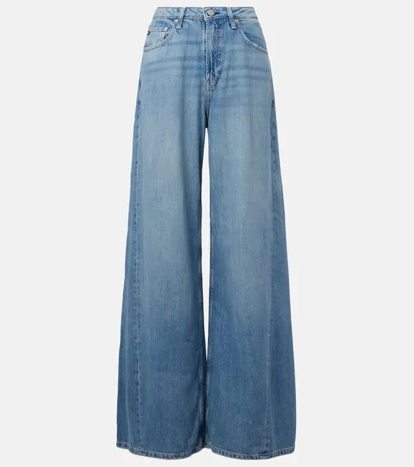 Ag Helsinki High-rise Wide-leg Jeans