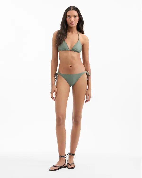 Veronica Beard Gavitella Bikini Bottom - Stone Army