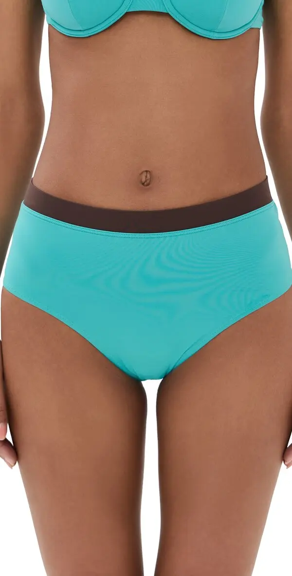 Staud Devon High Rise Bikini Bottoms