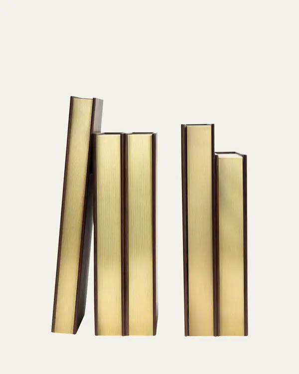 Assouline Library Bookends, Set Of 2