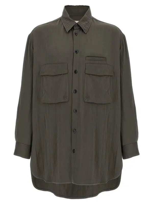 LEMAIRE Utility' Overshirt - Gray
