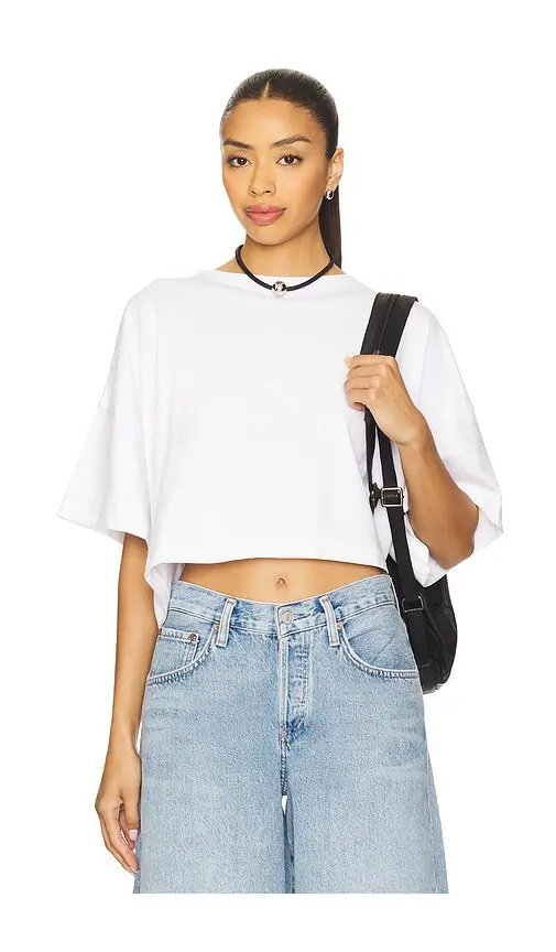 AGOLDE Arli Tee - White