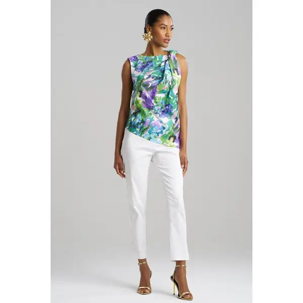 Natori Ayame Origami Top - Multi