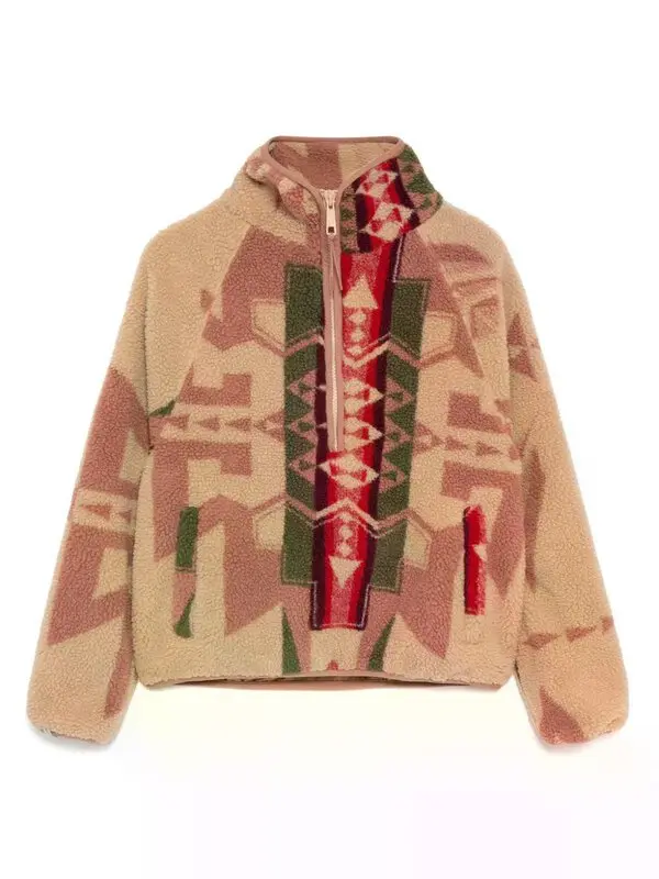 The Upside Totem Harlow Fleece Sweatshirt - Abstract