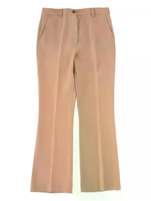 EMMA E GAIA Pressed-crease Trousers