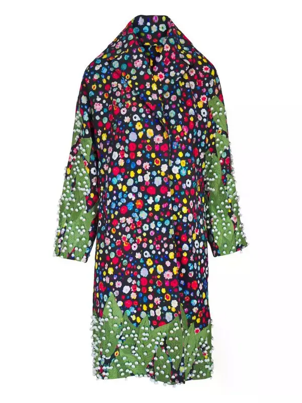 Libertine Floral-print Oversized Coat