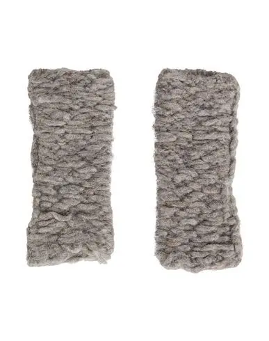 Isabel Benenato Knitted Arm Warmers - Grey