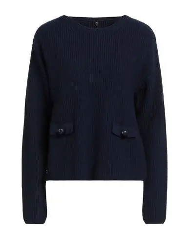 MANILA GRACE Sweater In Polyamide, Wool, Viscose, And Cashmere - Blue