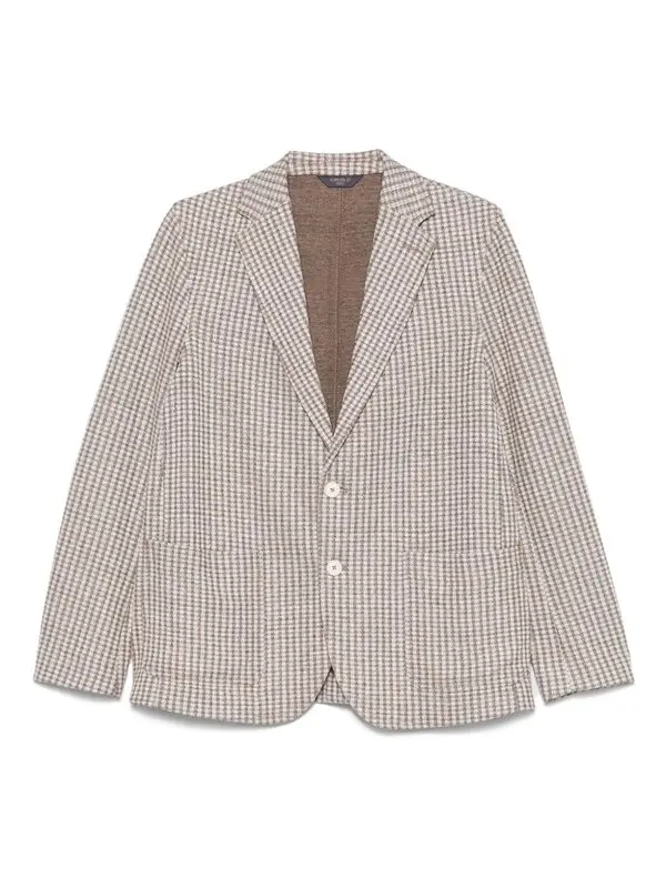 CIRCOLO 1901 Cotton And Linen-blend Jacket - Beige